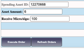 Example Digital Exchange Smart Contract Application | Algorand Developer Portal